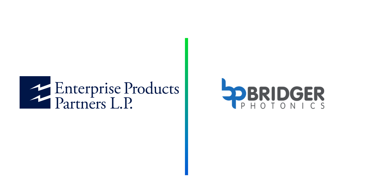 Enterprise Products Taps Bridger Photonics for Methane Detection